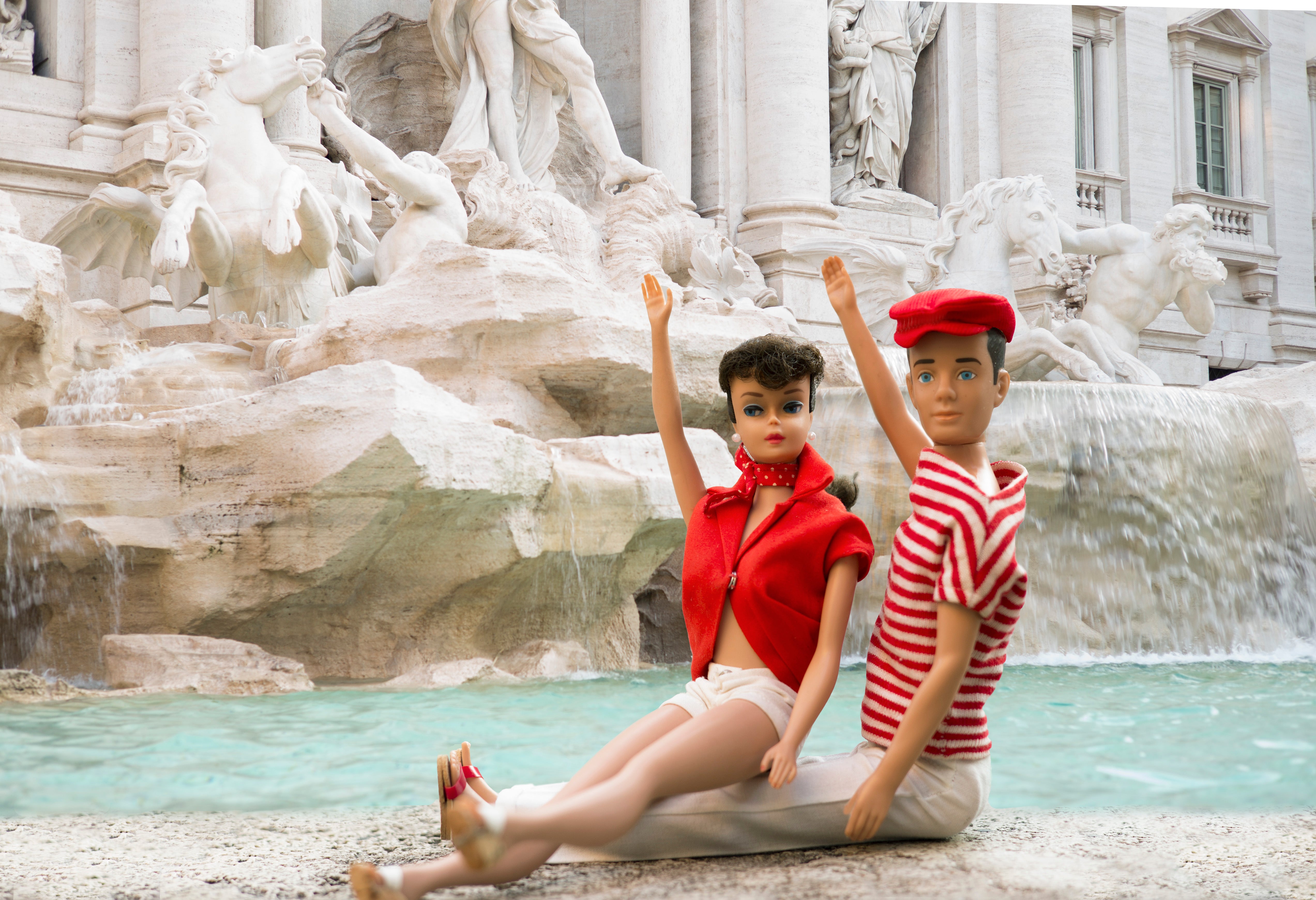 Barbie and Ken at the Trevi Fountain – Barbie and Ken Photos