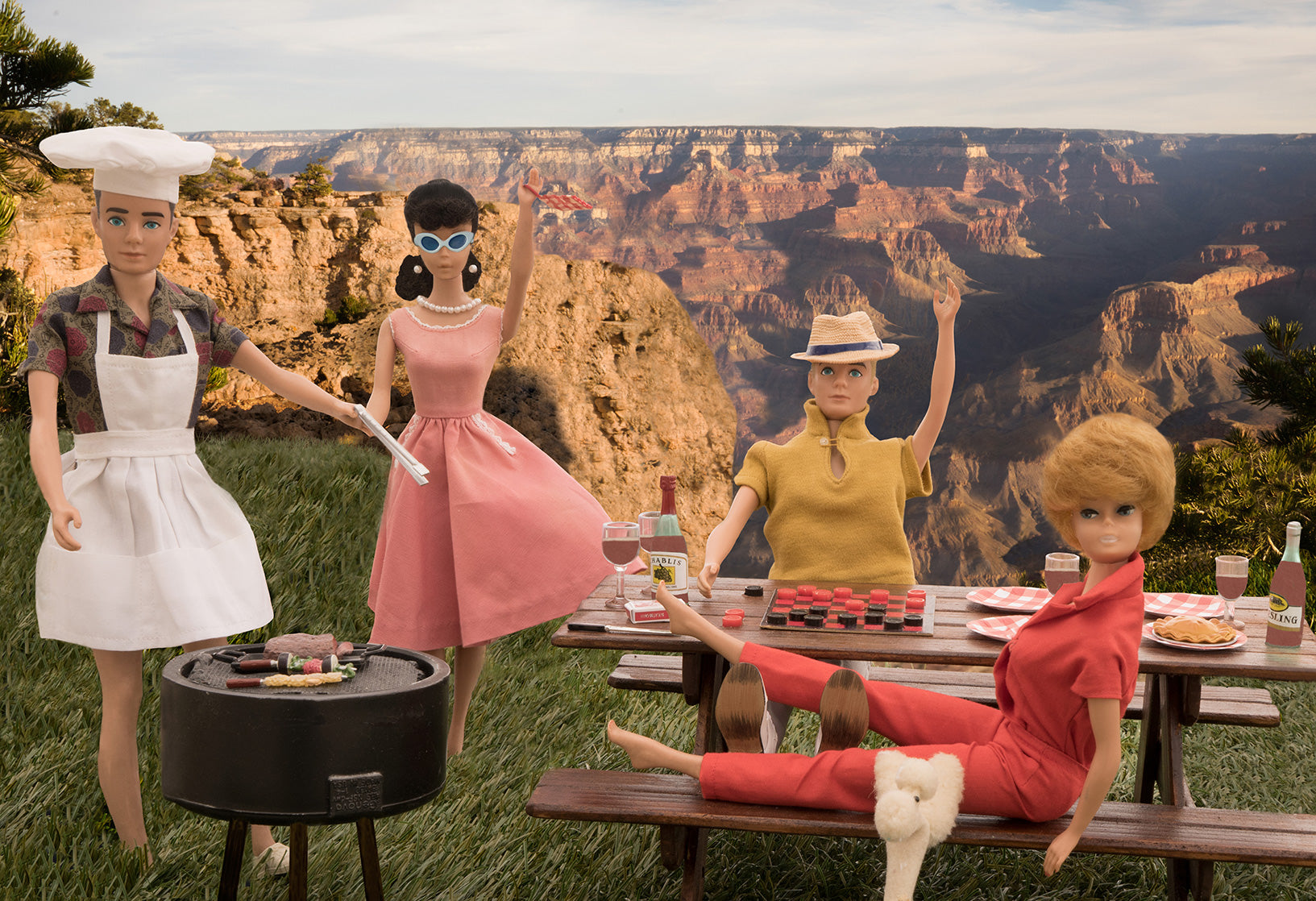 Grand Canyon Picnic – Barbie and Ken Photos