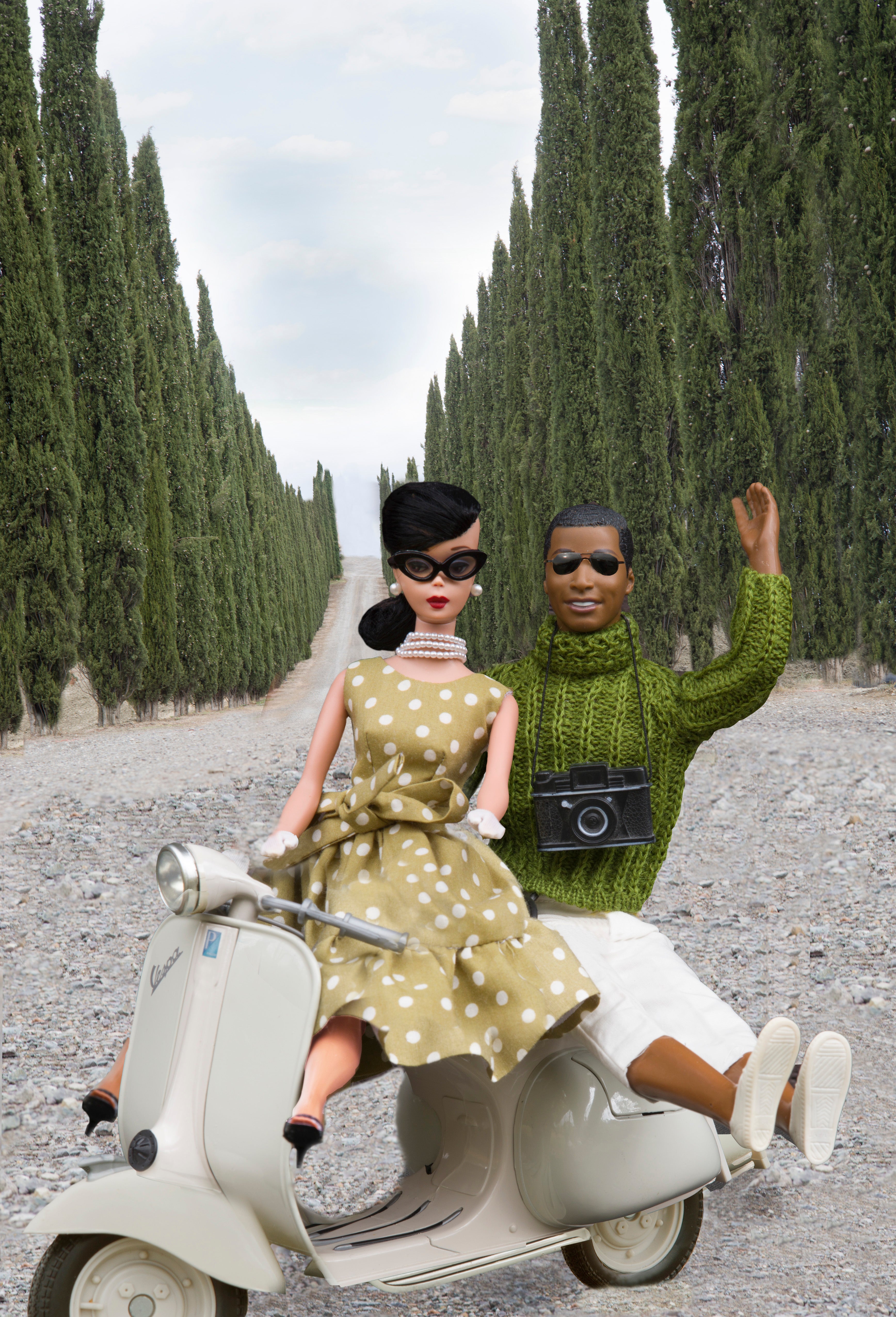 Scootering through Tuscany (Barbie and Steve) – Barbie and Ken Photos